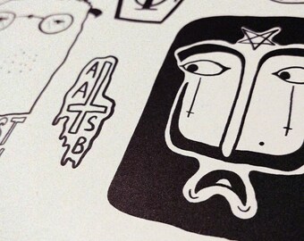 Cartoon Network Tattoo Flash Sheet - Etsy UK