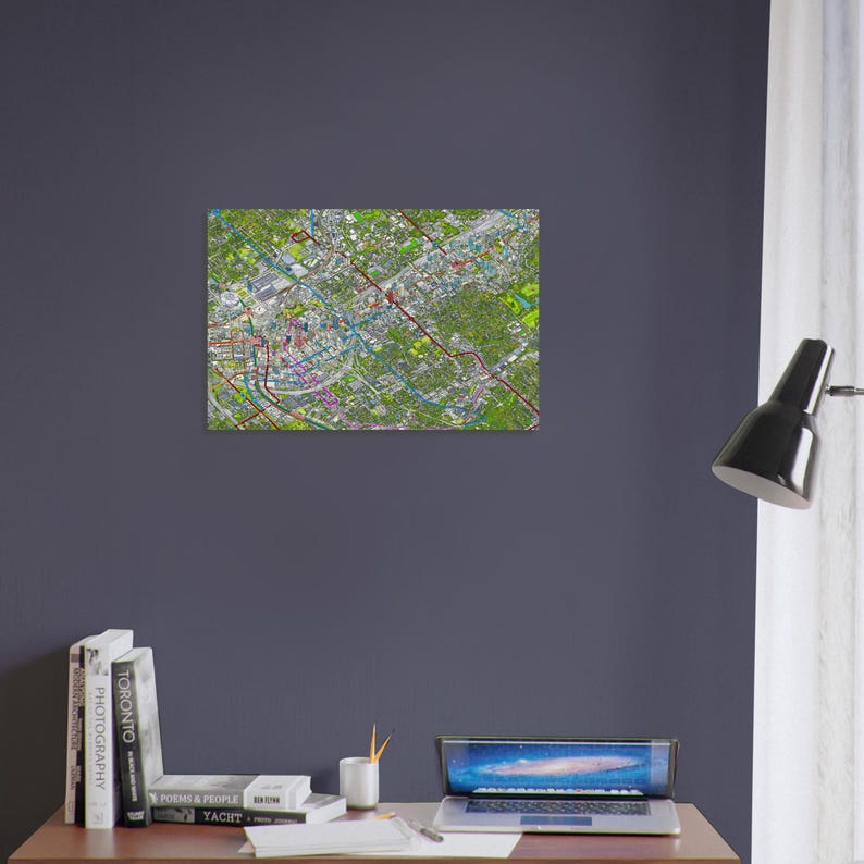 Map of Downtown Atlanta MARTA Map Atlanta Georgia - Etsy