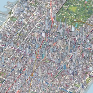 Map of NYC Midtown Manhattan Subway New York City READ DESCRIPTION ...
