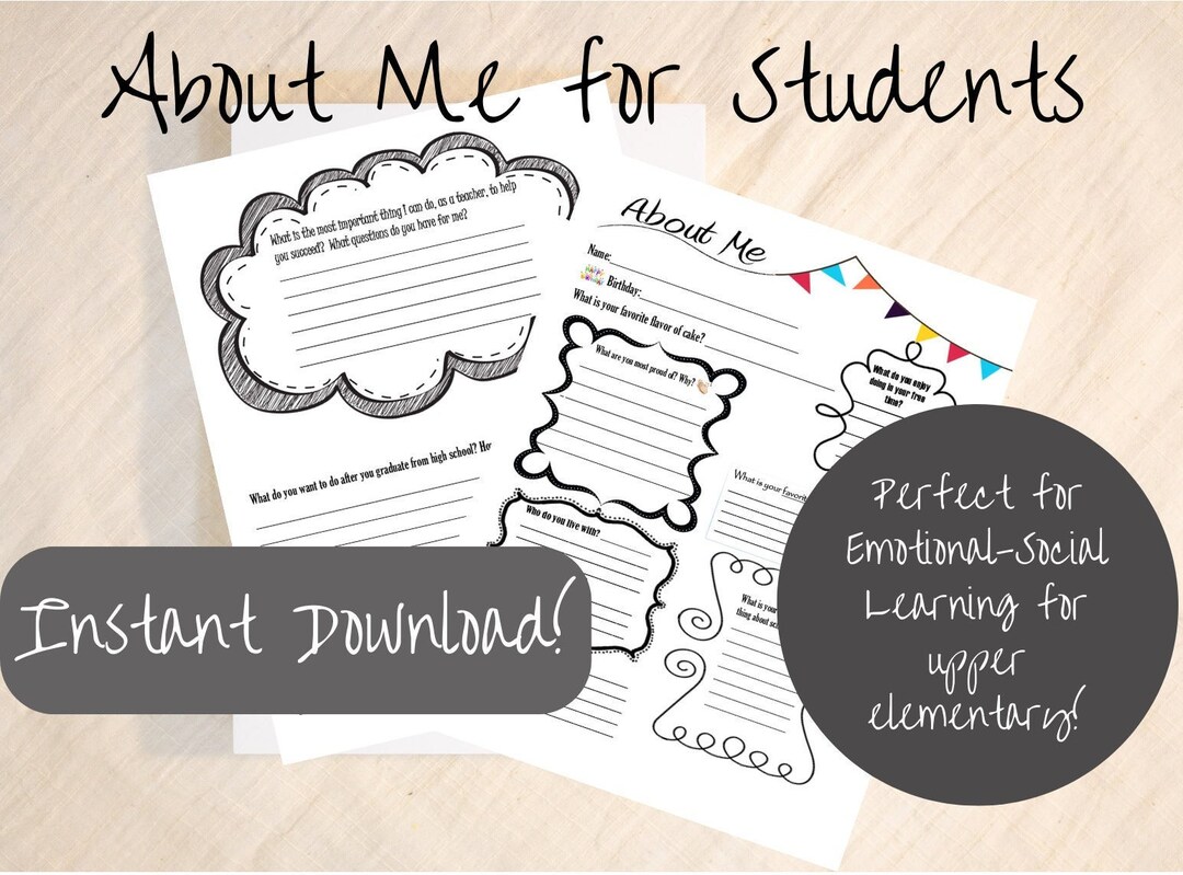 All About Me | Classroom Posters | Classroom Sign | Teacher Decor ...