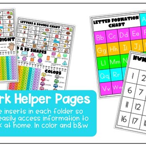 Editable Homework Folder Covers Labels Editable Take Home Folder Labels ...