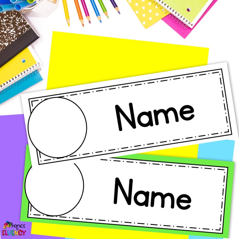 Editable Desk Name Plates: Classroom Decor (powerpoint) - Etsy