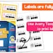 Editable Take Home Folder Covers and Labels (PPT & PDF) - Etsy