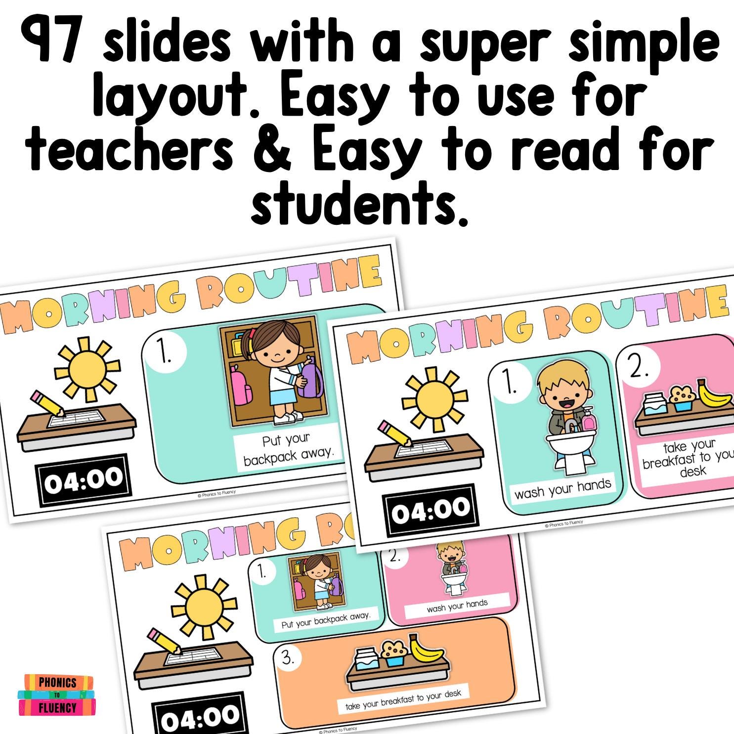 Kindergarten Morning Meeting Slides: Visual Schedule, Daily Agenda ...