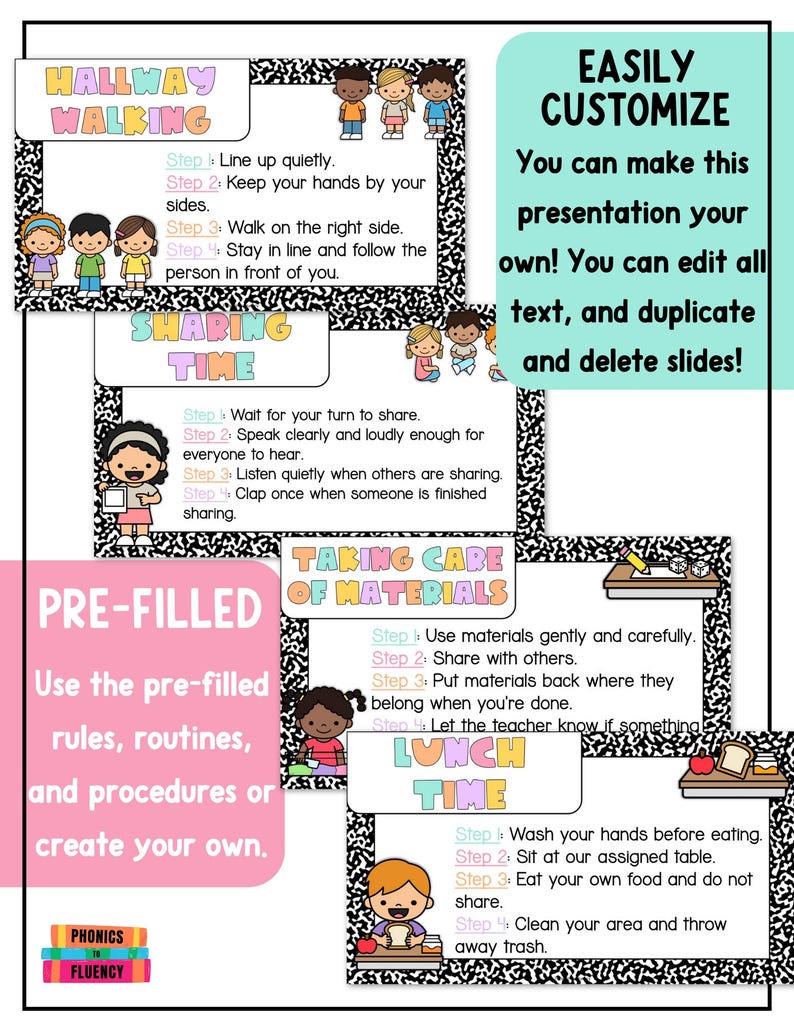 Classroom Rules and Expectations and Procedures, Routines and ...