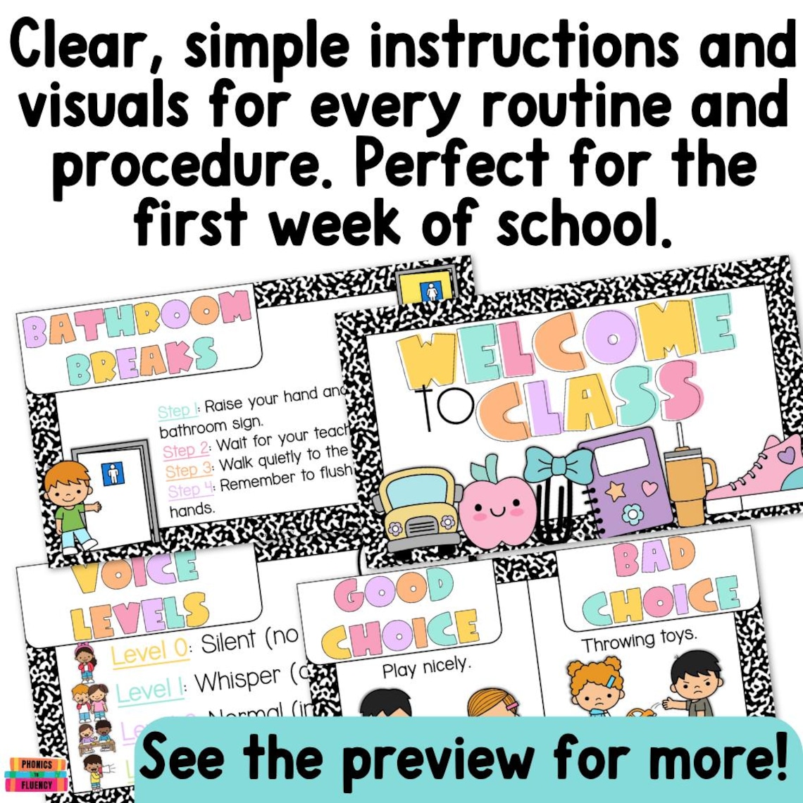 Classroom Rules and Expectations and Procedures, Routines and ...
