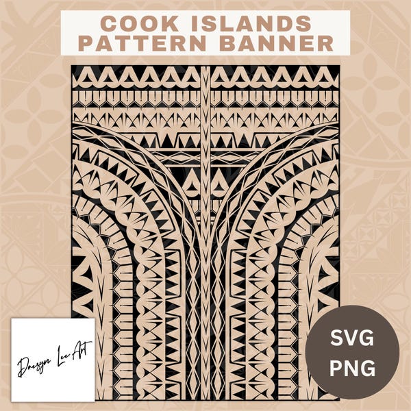 Cook Island Pattern - Etsy New Zealand