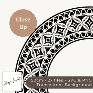 Tongan Pattern Border 50cm instant Digital Download - Etsy