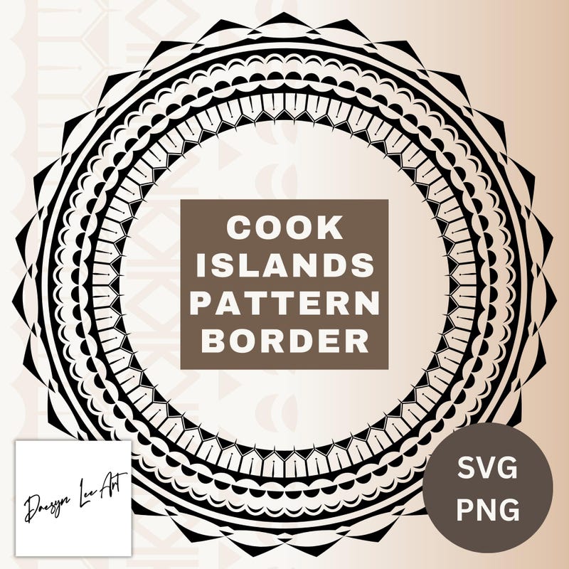 Cook Island Pattern - Etsy New Zealand