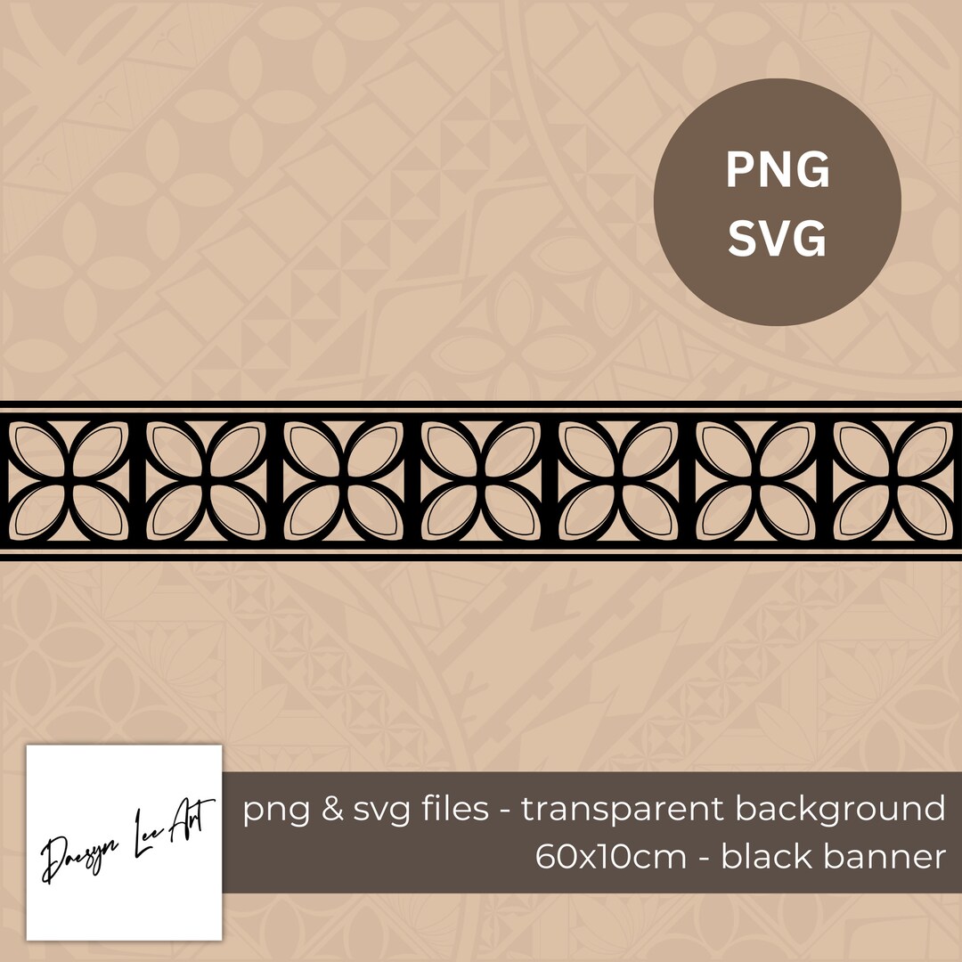 Polynesian Banner digital Files Only - Etsy