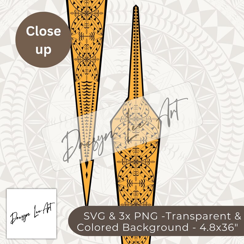 Niue Pattern Spear Design *digital Downloads Only* - Etsy New Zealand