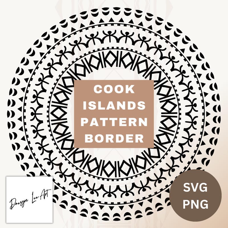 Cook Island Pattern - Etsy Australia
