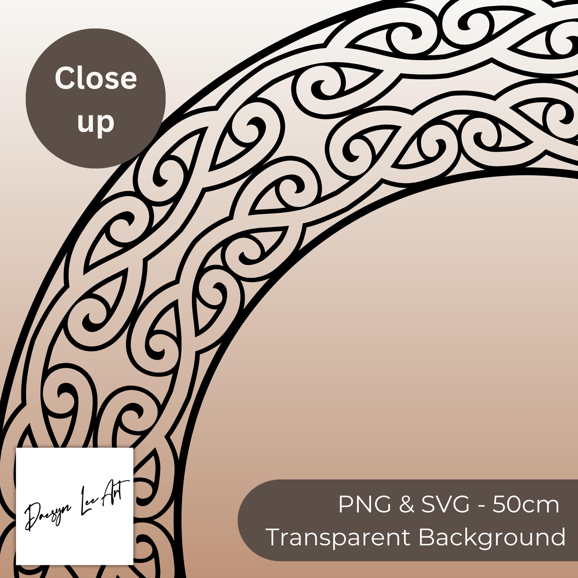 Maori Pattern Border SVG/PNG *digital Files Only* - Etsy