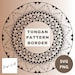 Tongan Pattern Border 50cm SVG/PNG *instant Digital Download* - Etsy