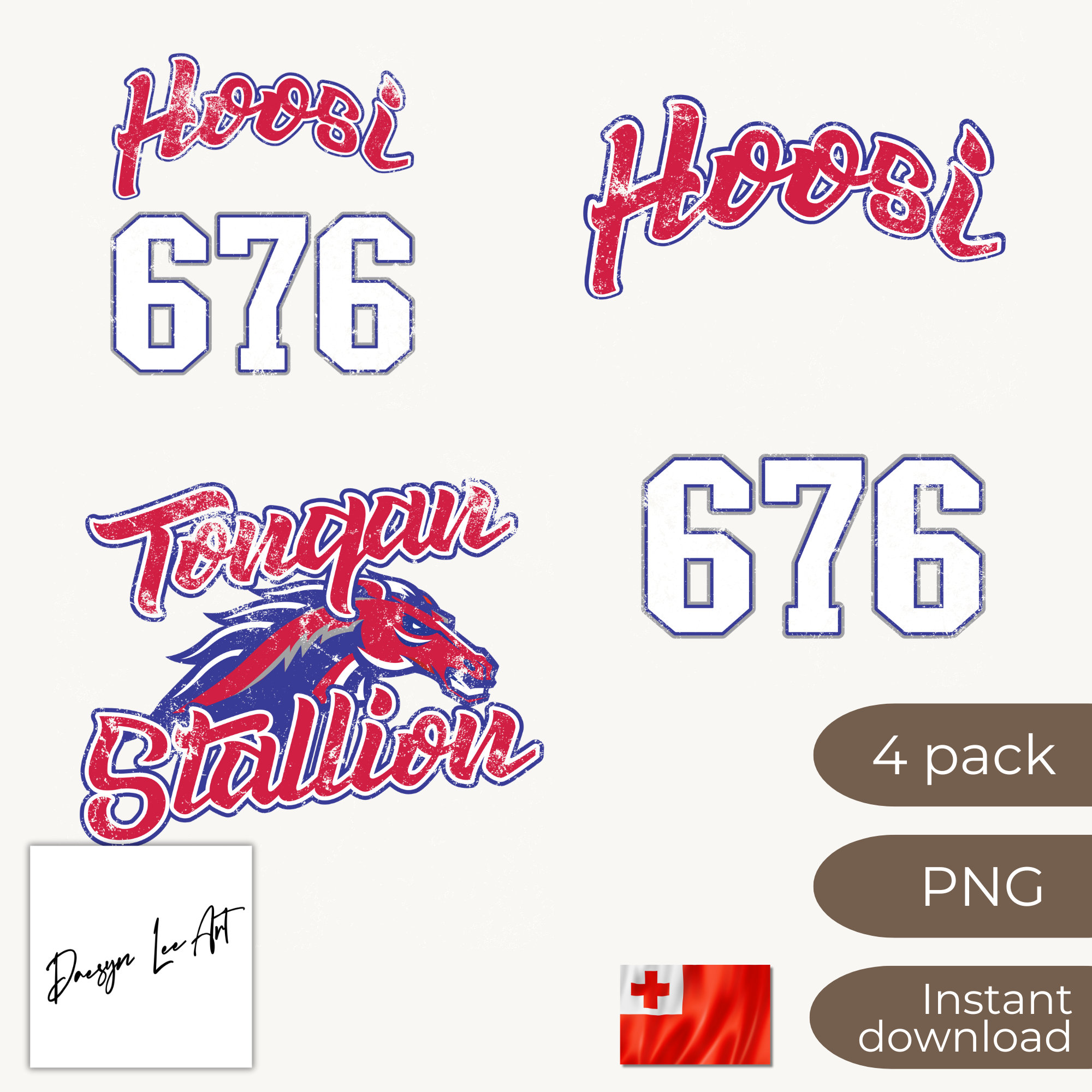 Tongan Stallion Apparel Packdigital File Only - Etsy