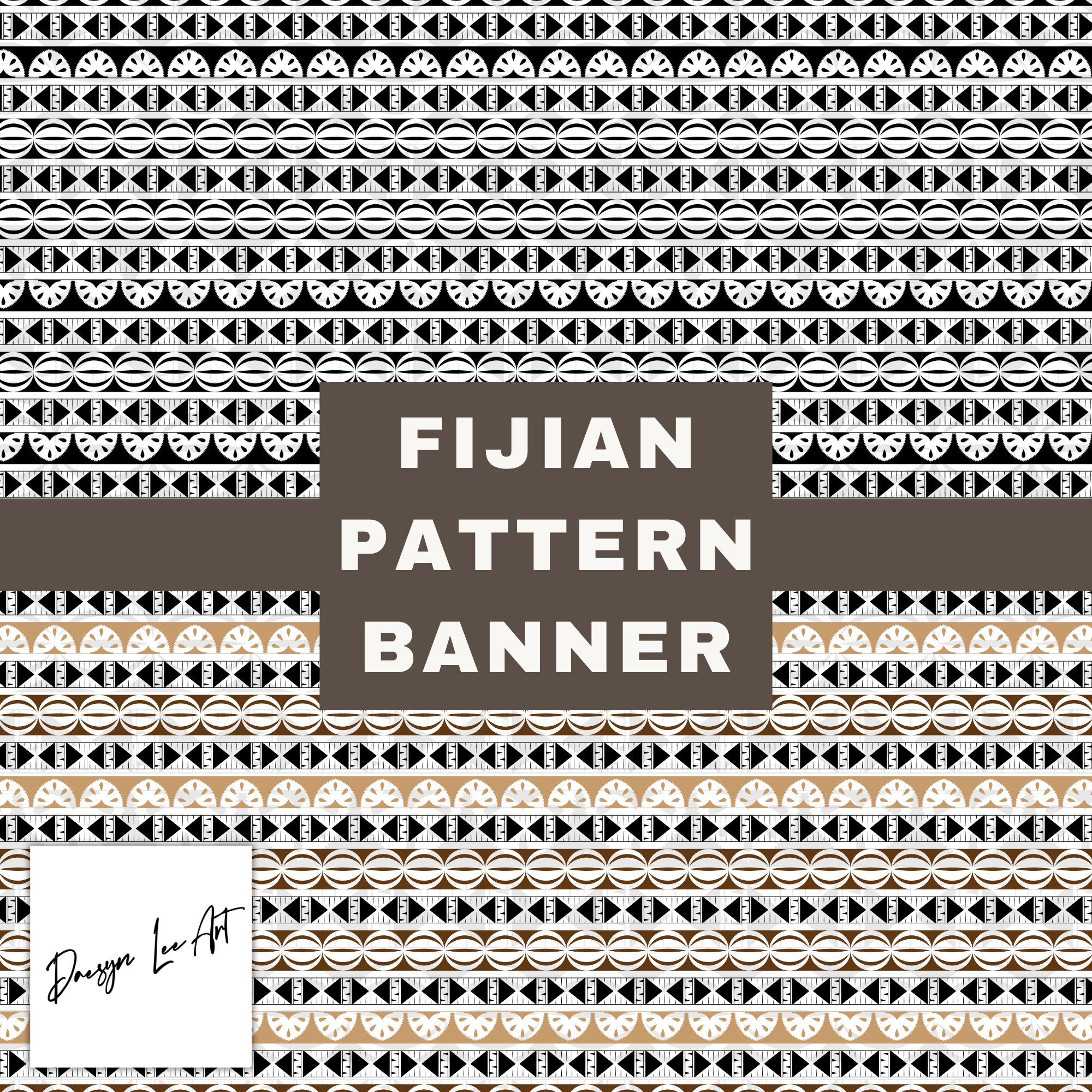 Fijian Pattern Banner 300x100cm digital File Only (Download Now) - Etsy