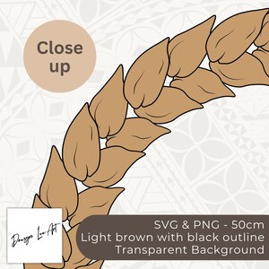 Samoan Ula Fala Necklace BORDER *digital Download Only* SVG/PNG - Etsy UK