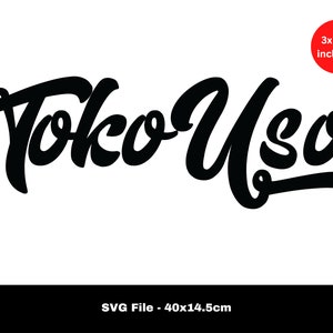 Tokouso Digital Design 3x SVG Files - Etsy