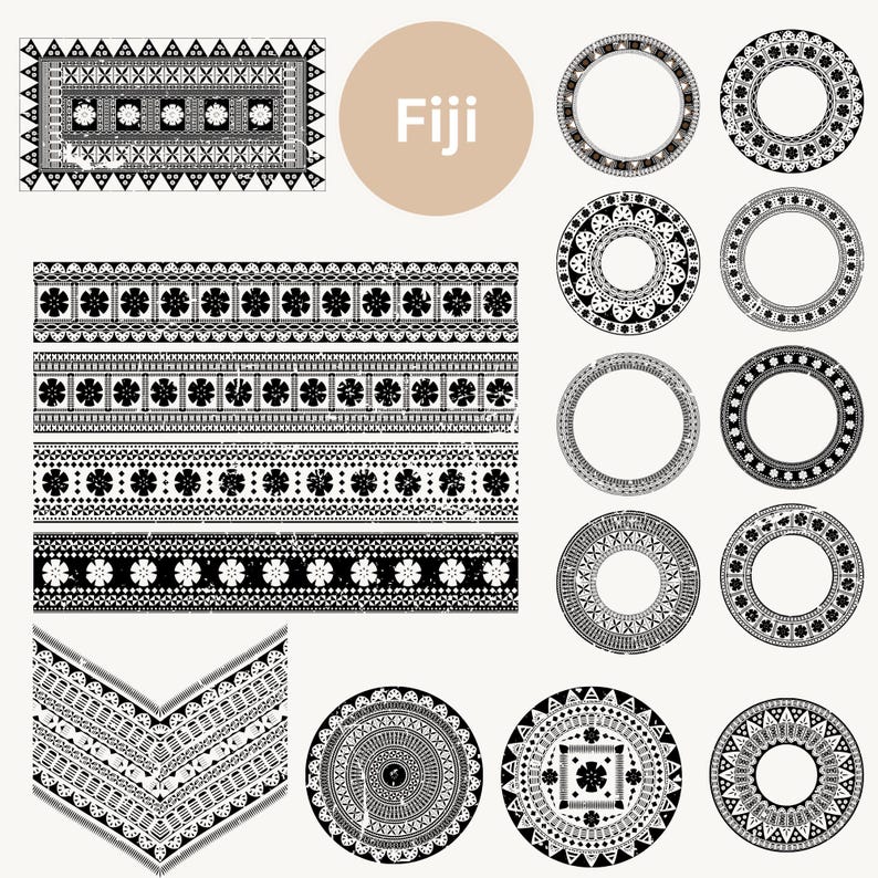 MEGA PACK! 180+ Images: Pacific Island Cultural Patterns/images *zip ...