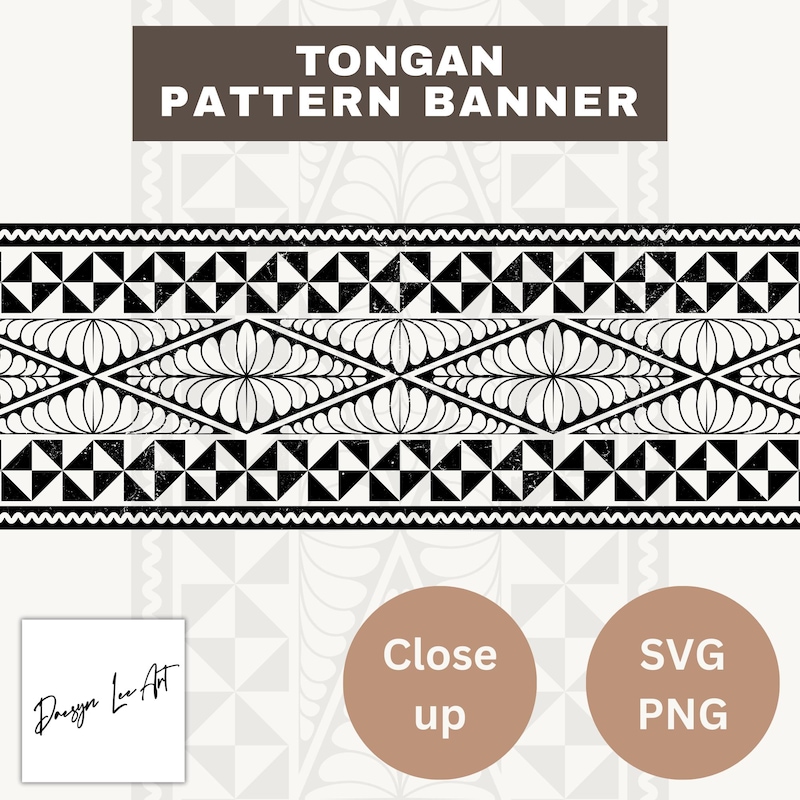 Tonga Tribal Pattern - Etsy