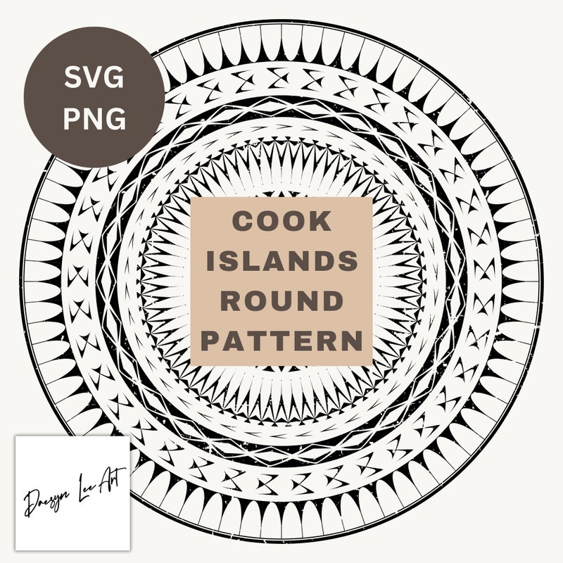 Cook Island Pattern - Etsy New Zealand