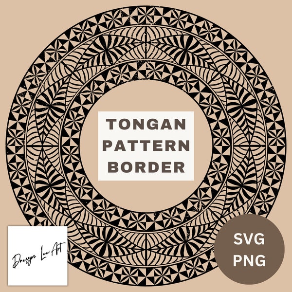 Tongan Pattern - Etsy New Zealand