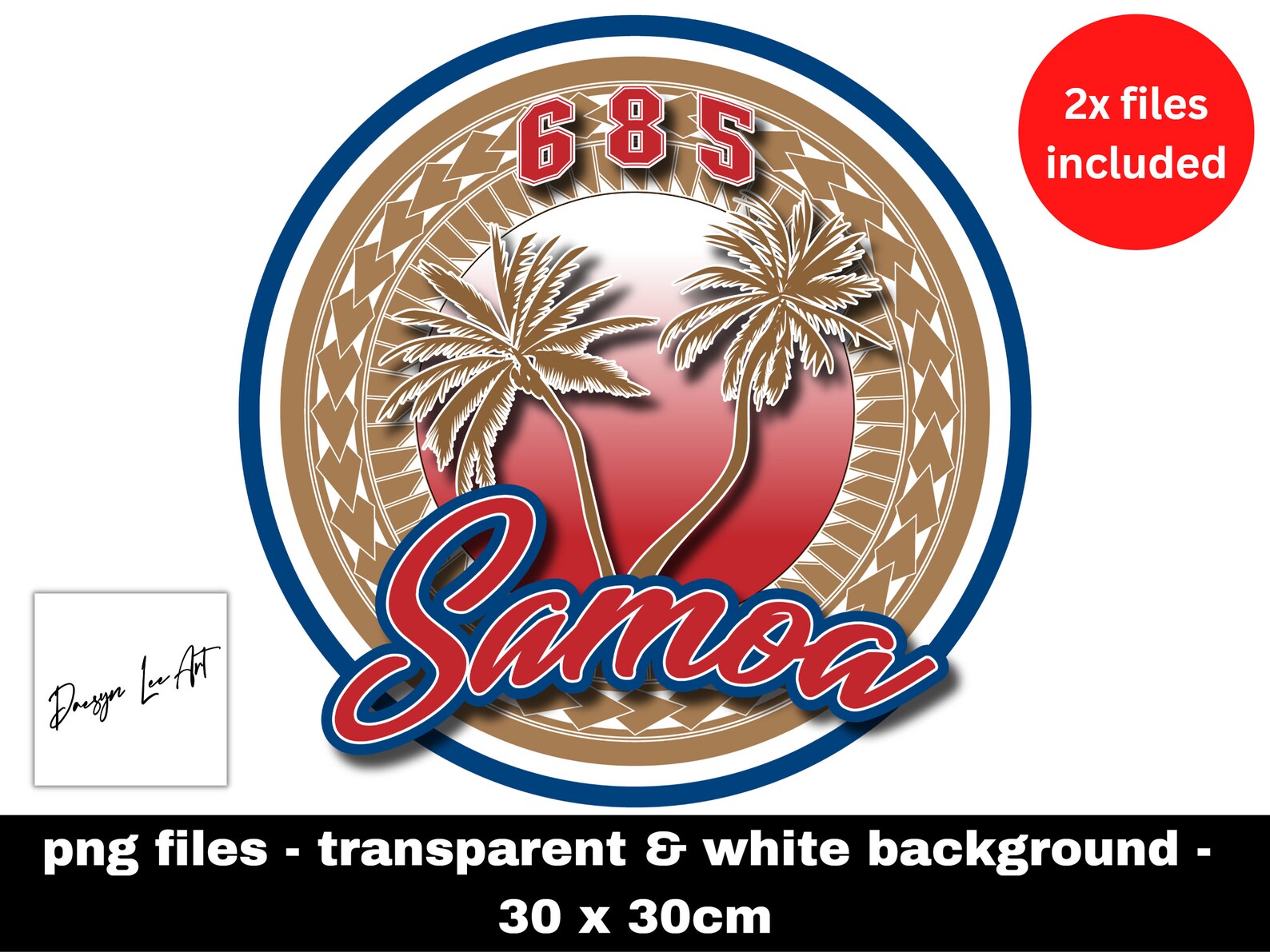 Samoa 685 digital File Only - Etsy