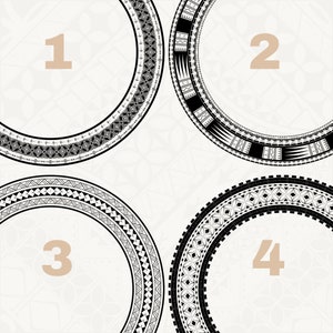 Samoan Border 10 Pack*zip File*instant Digital Download* - Etsy