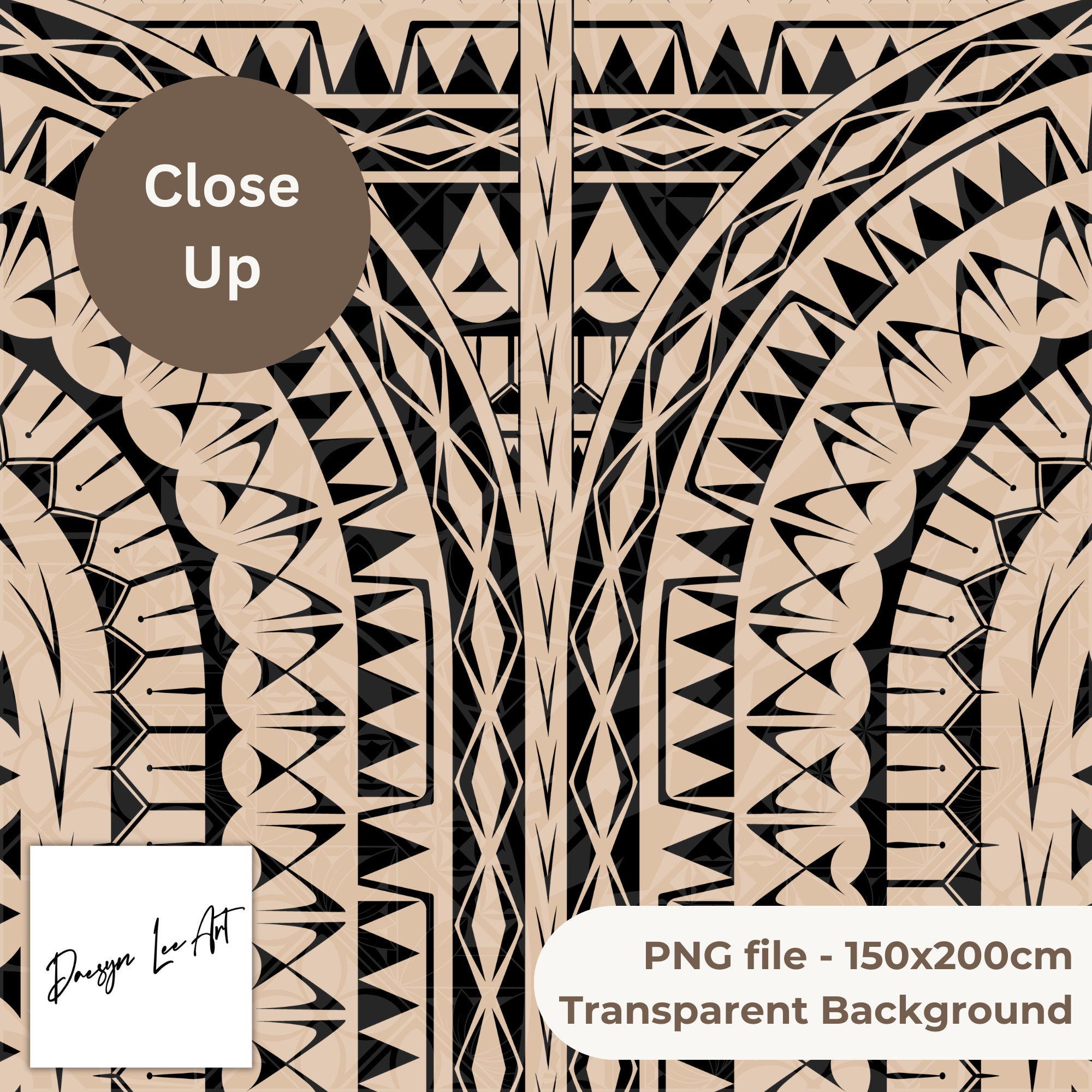 Cook Islands Pattern Banner 150x200cm/png digital Files Only - Etsy