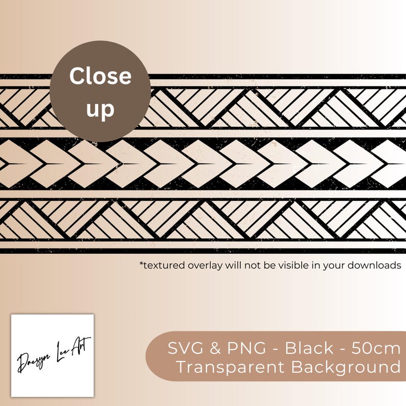 Samoan Pattern Banner *digital Download Only* SVG/PNG - Etsy