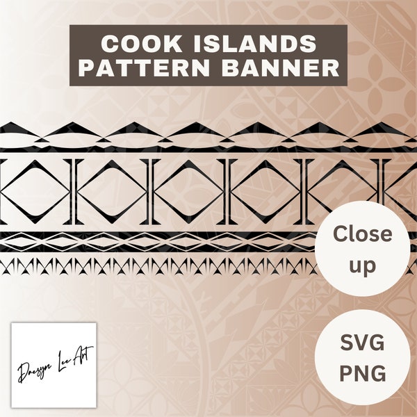 Cook Island Pattern - Etsy Australia