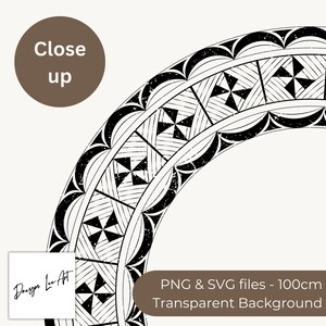 Tongan Pattern BORDER *digital Files Only* PNG/SVG - Etsy Australia