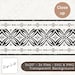 Samoan Pattern Banner *digital Download Only* SVG/PNG - Etsy