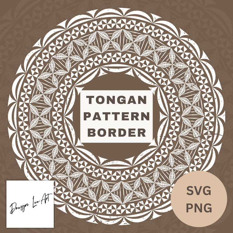 Tongan Pattern - Etsy New Zealand