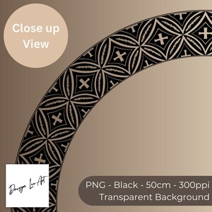 Tongan Pattern BORDER *digital File Only* - Etsy Australia