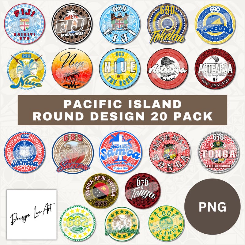 Cook Island Pattern - Etsy New Zealand