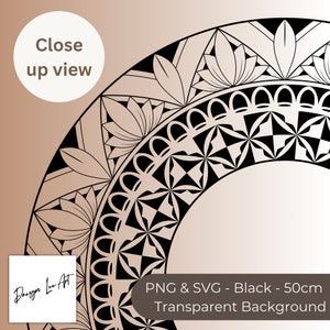 Tongan Pattern Border 50cm SVG/PNG *instant Digital Download* - Etsy