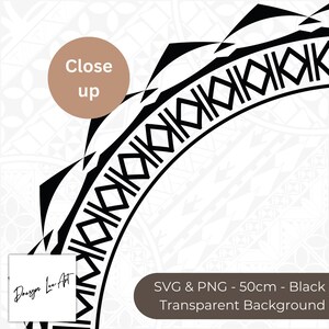 Cook Islands Pattern Border *digital File Only* SVG/PNG - Etsy