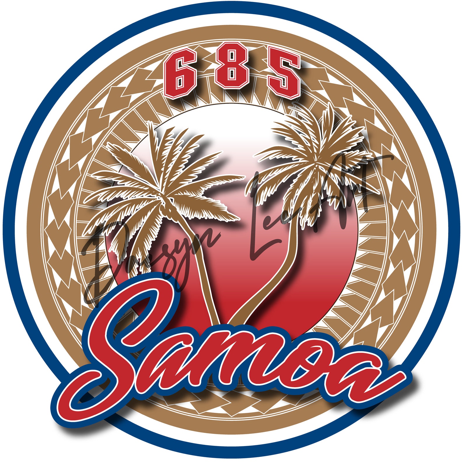 Samoa 685 digital File Only - Etsy Australia