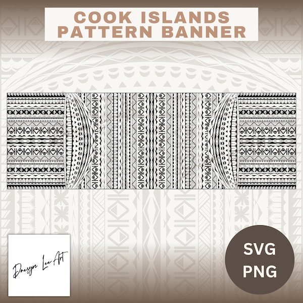 Cook Island Pattern - Etsy Australia