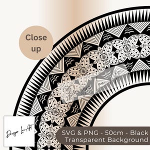 Niue Pattern Border SVG/PNG *digital Downloads Only* - Etsy