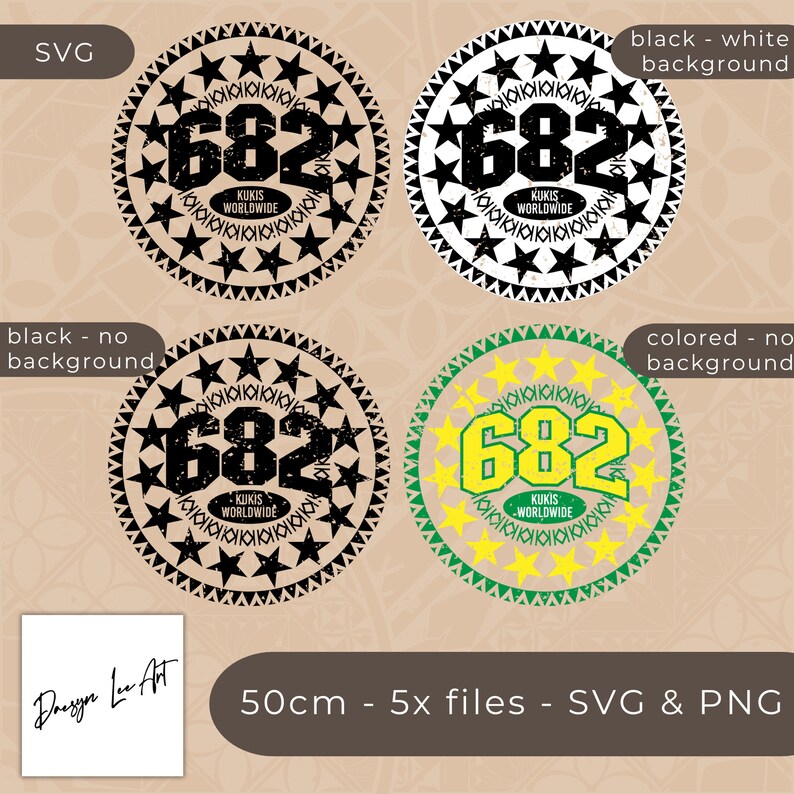 Kukis Worldwide 682 Cook Islands PNG-SVG *instant Digital Download* - Etsy
