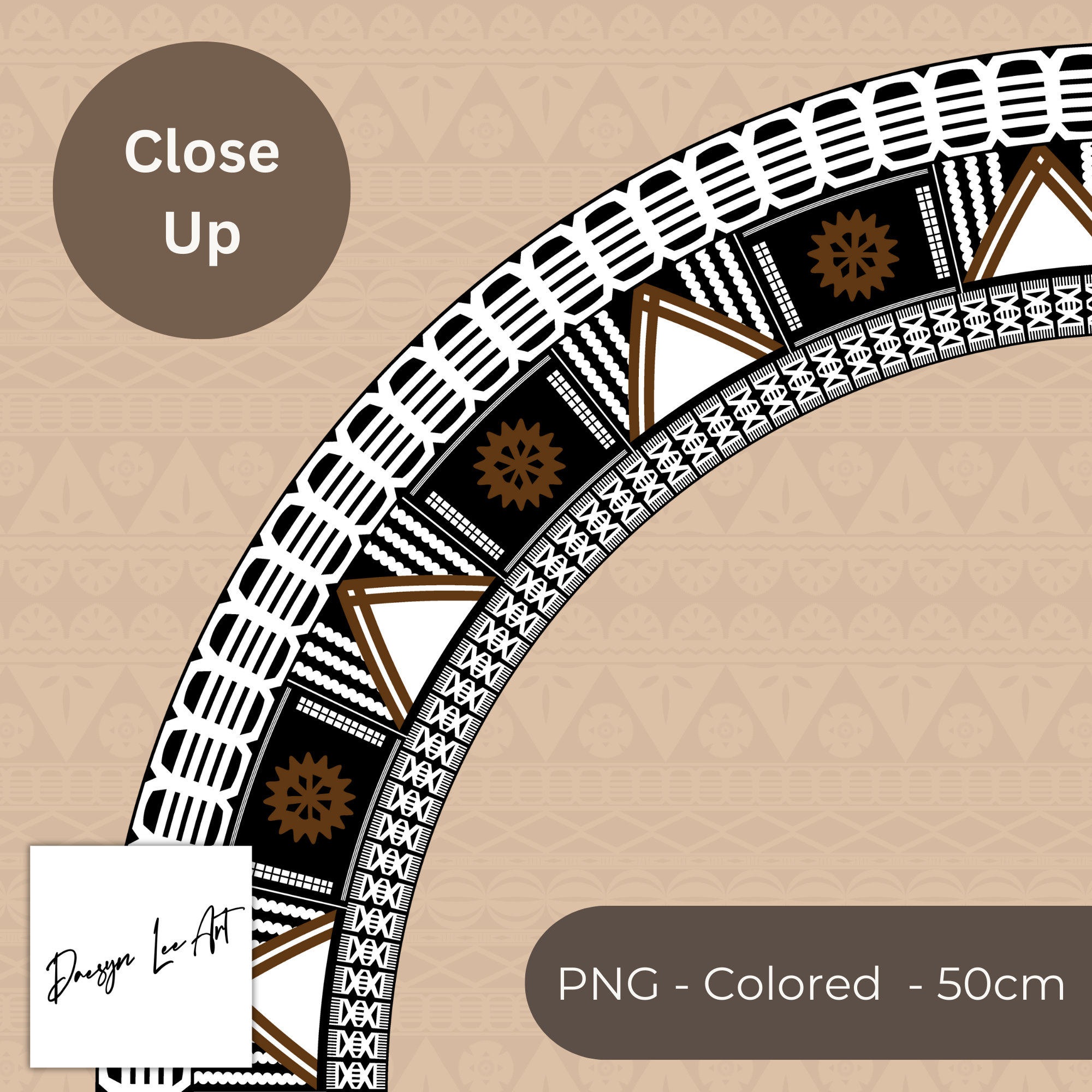 Fijian Pattern Border PNG File instant Digital Download - Etsy Australia