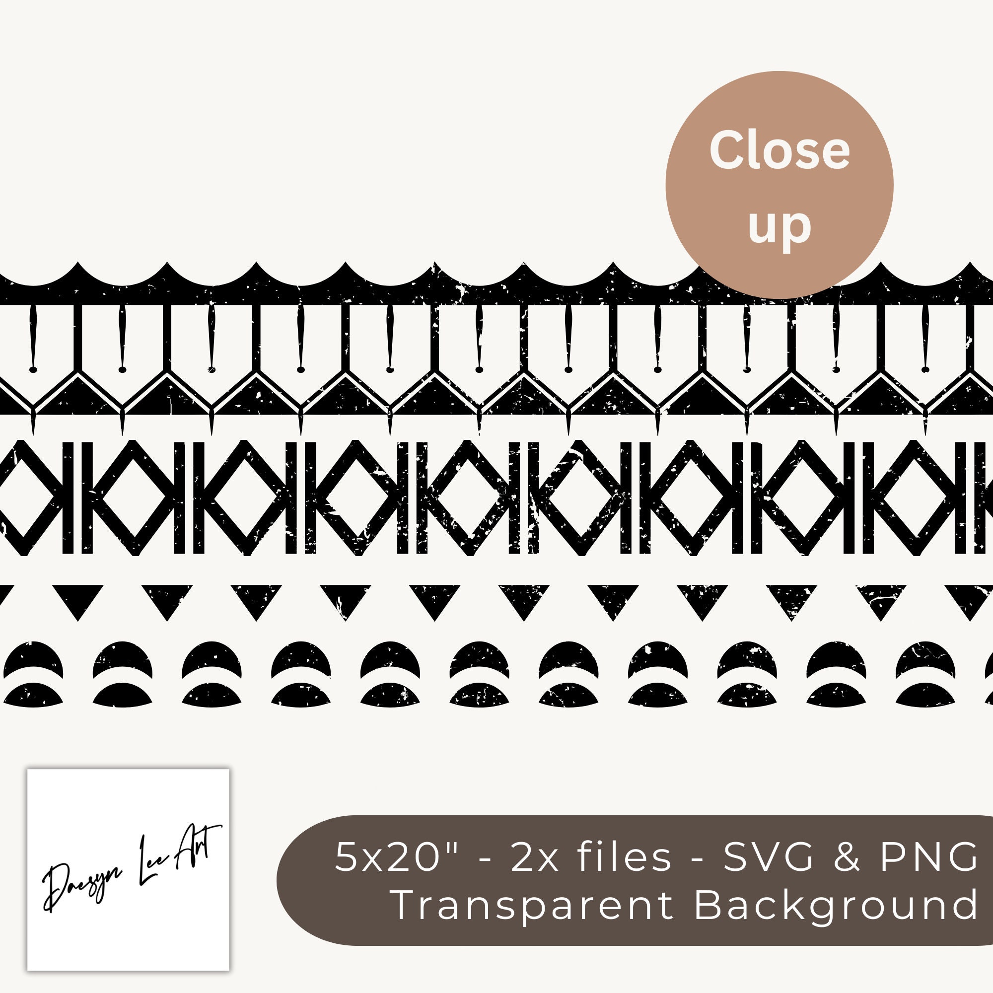 Cook Islands Pattern Banner SVG-PNG instant Digital Download - Etsy