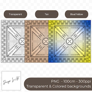 Niue Hiapo/pattern/banner digital Downloads Only - Etsy