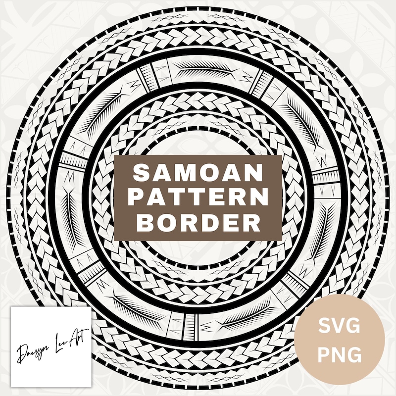Samoan Pattern - Etsy Australia