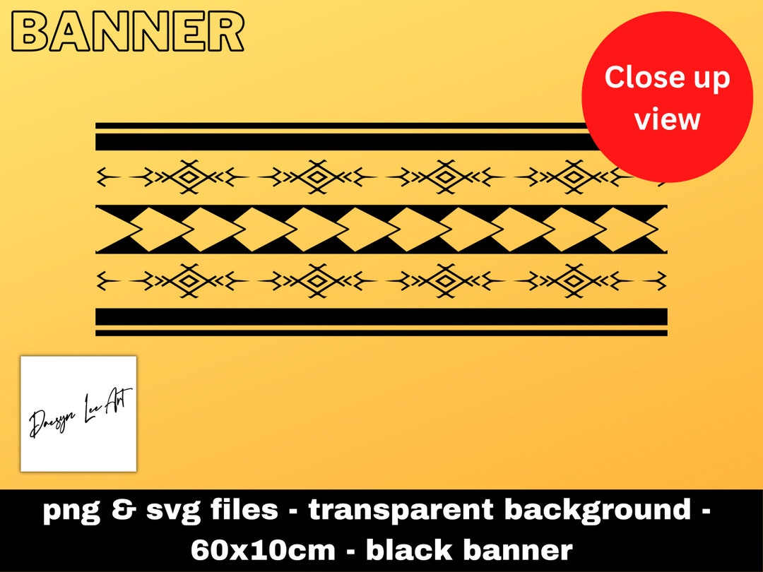 Polynesian Banner digital Files Only - Etsy