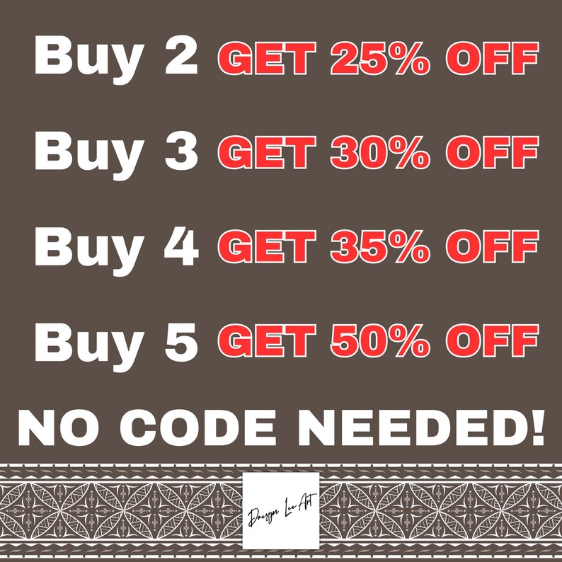 Samoan Ula Fala Necklace BORDER *digital Download Only* SVG/PNG - Etsy