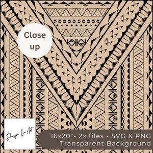 Cook Islands Pattern Banner *digital Files Only* SVG/PNG - Etsy