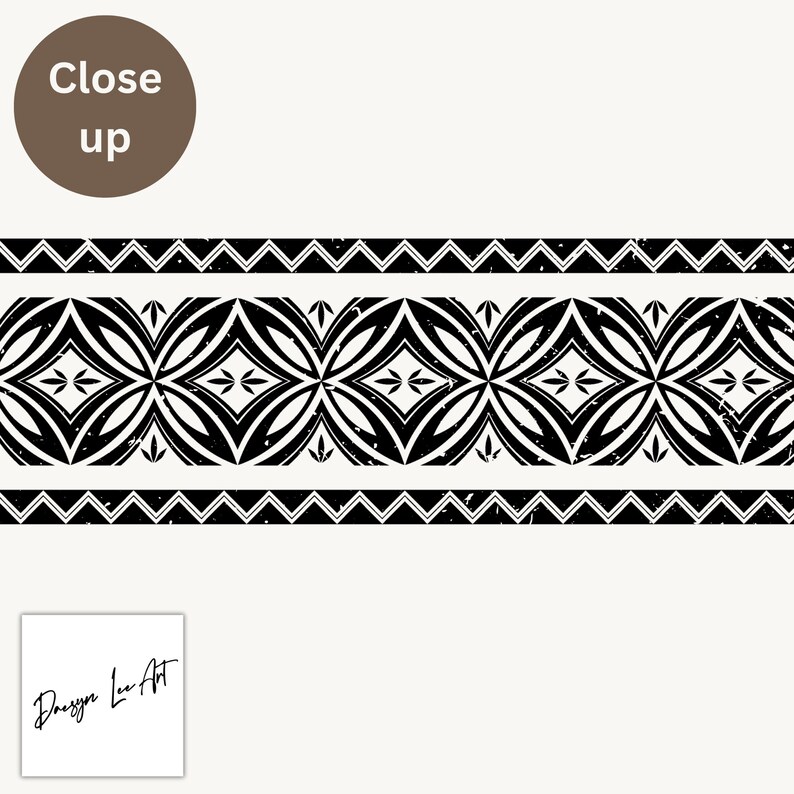 Polynesian Pattern Banner *instant Digital Download* PNG-SVG-PDF - Etsy